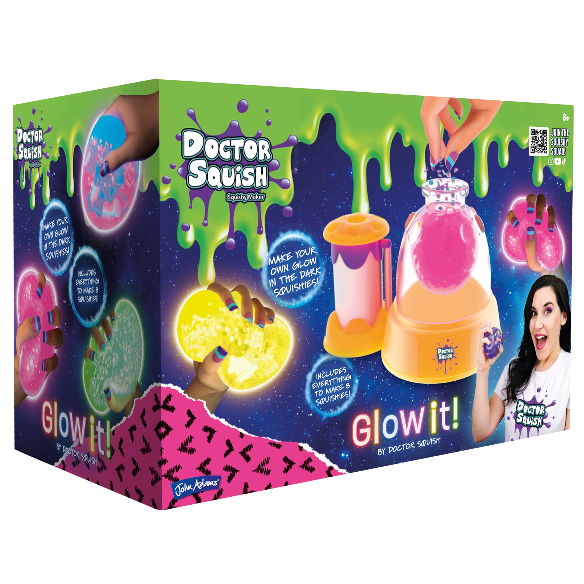 Doctor Squish Glow It Squishy Maker – John Adams