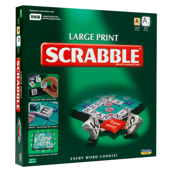 Large Print Scrabble Word Game – John Adams