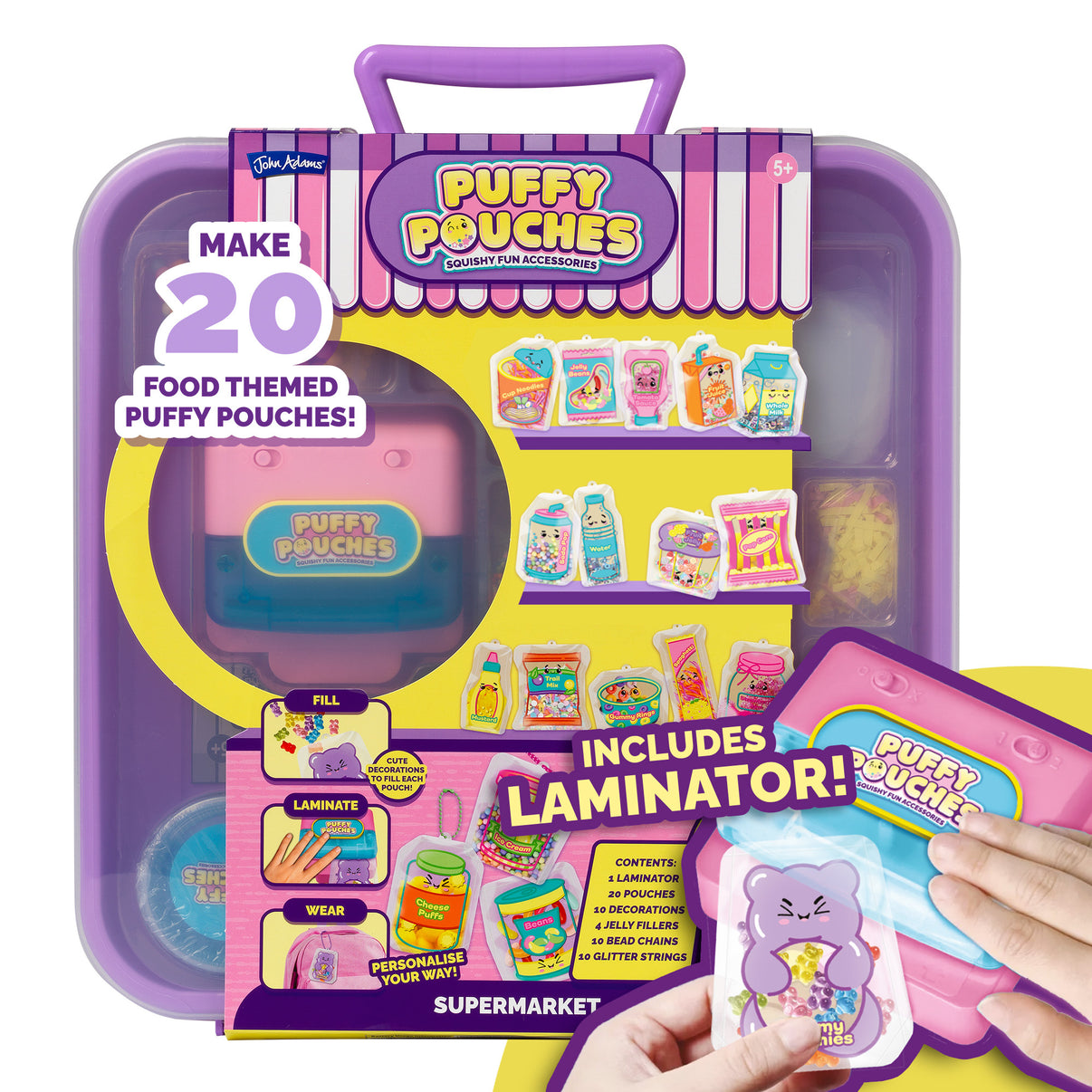 Puffy Pouches Deluxe Set - Supermarket – John Adams