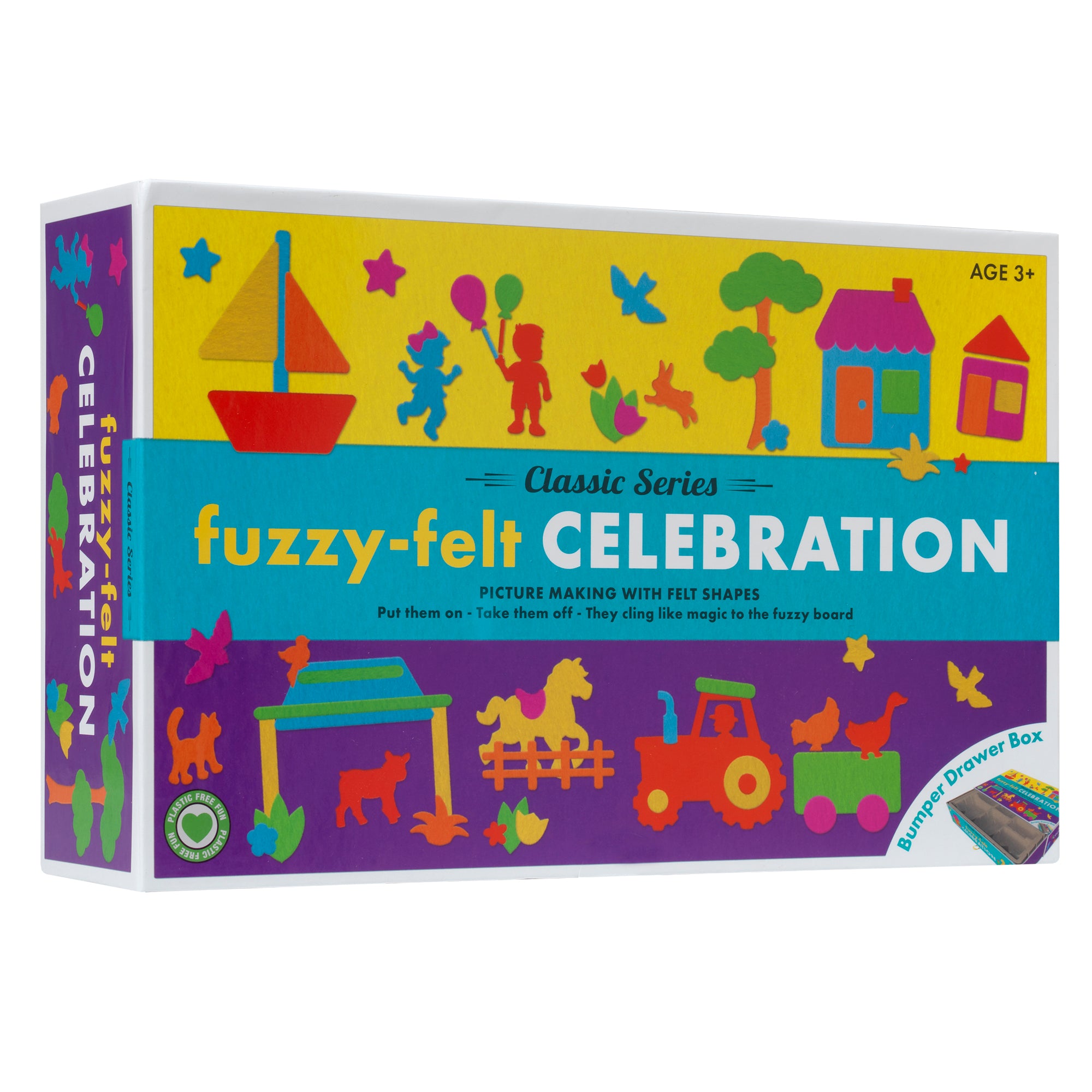 Fuzzy Felt Sets – Classic Creative Play for Kids – John Adams