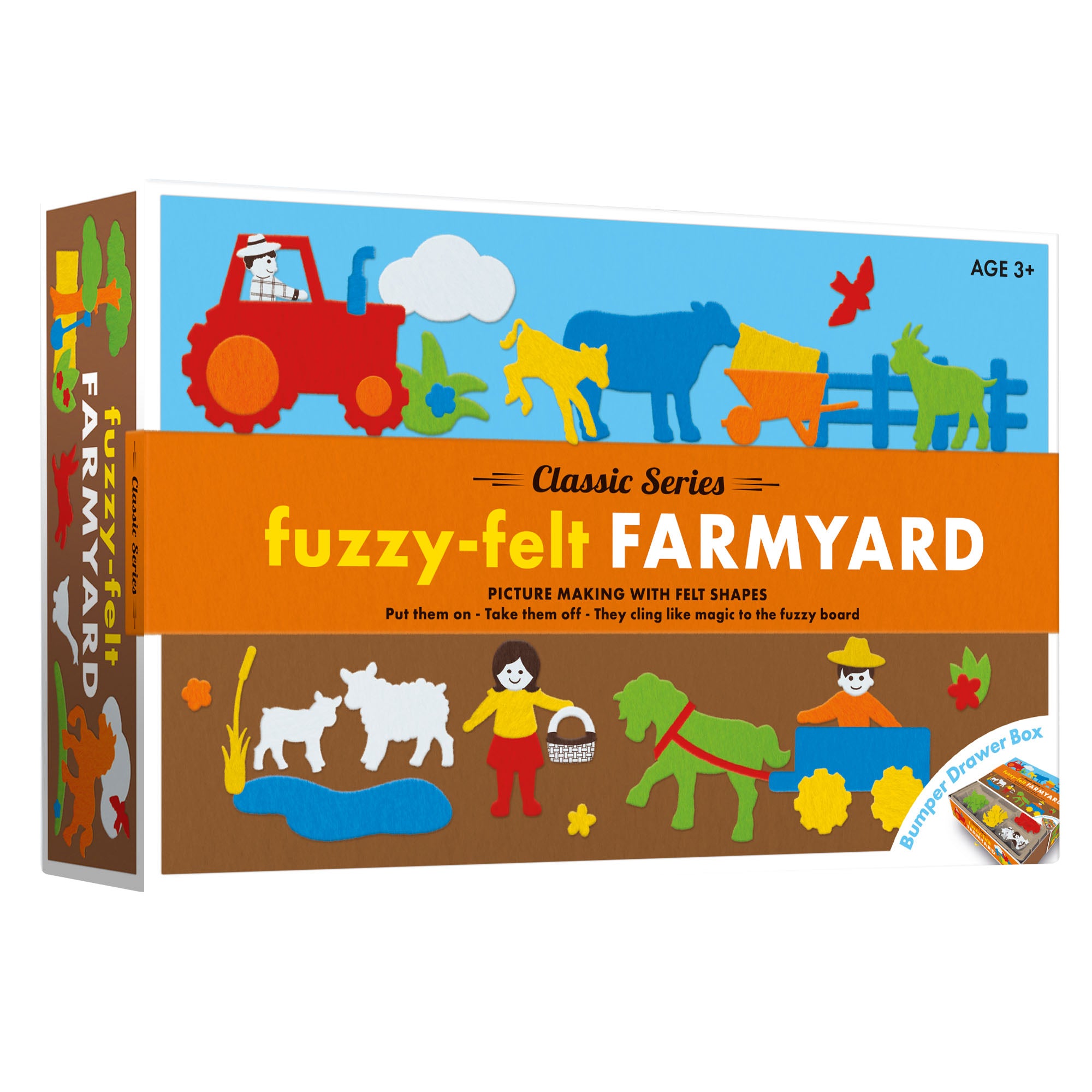 Fuzzy Felt Sets – Classic Creative Play for Kids – John Adams