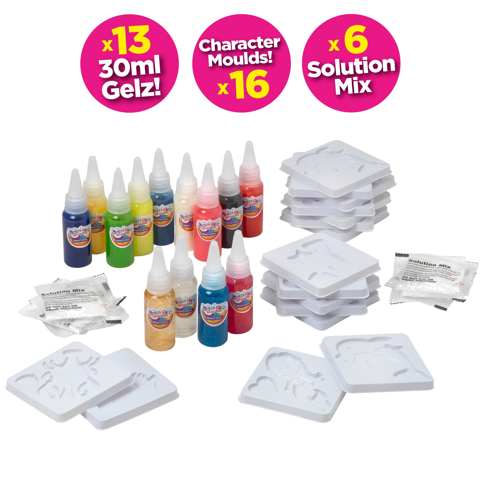Aqua Gelz Colossal Activity Set – Giant Craft Kit for Kids – John Adams