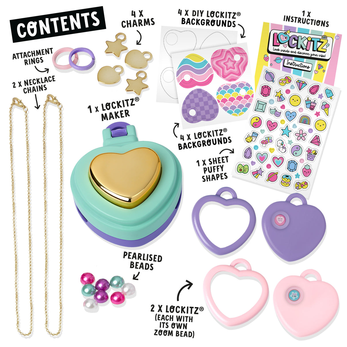 Lockitz Besties Necklace Kit – John Adams