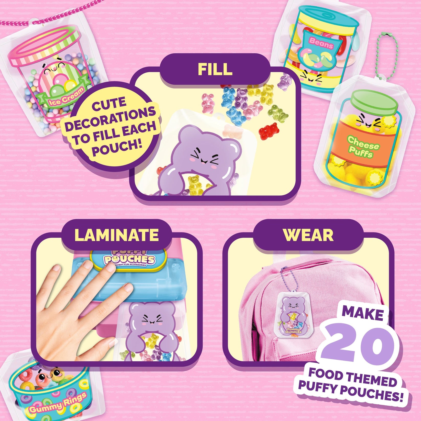 Puffy Pouches Deluxe Set - Supermarket – John Adams