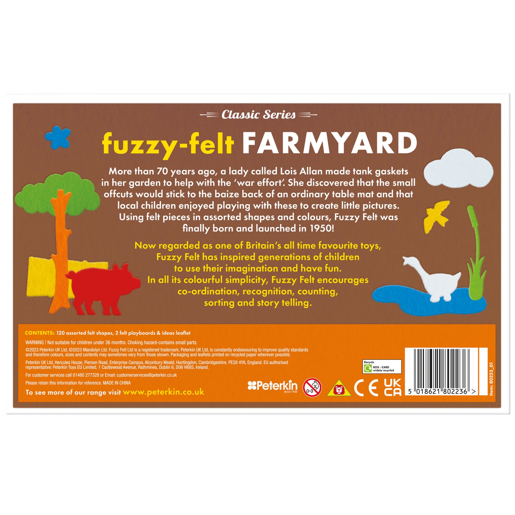 Fuzzy-Felt Classic - Farmyard – John Adams