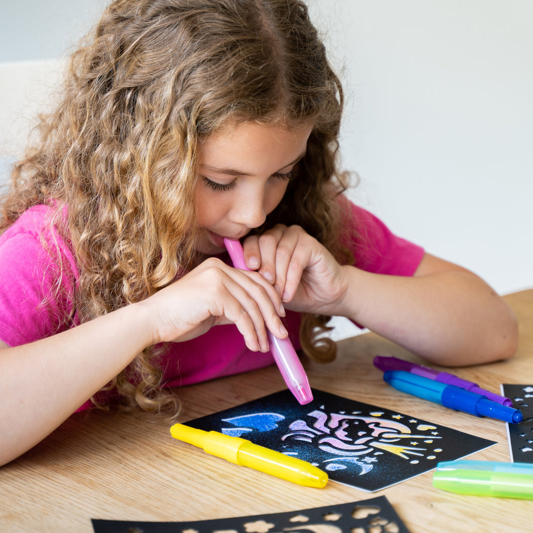 BLOPENS Airbrush Art Kits – Creative Fun for Kids – John Adams